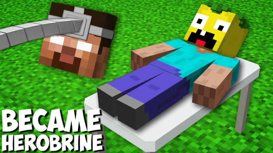 لیمو تبدیل به هیروبراین شد ماینکرفت ماین کرافت ماین کرفت Minecraft