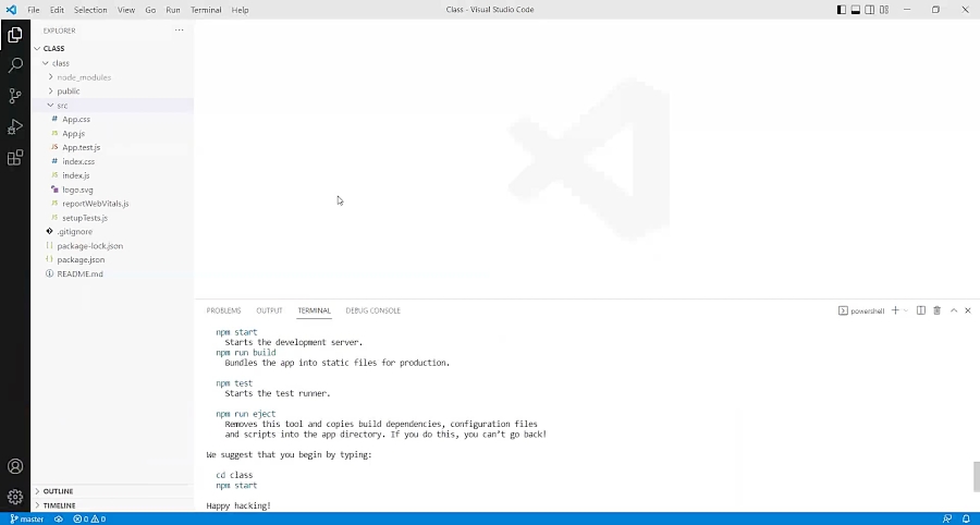 آموزش نصب React js - قسمت 02