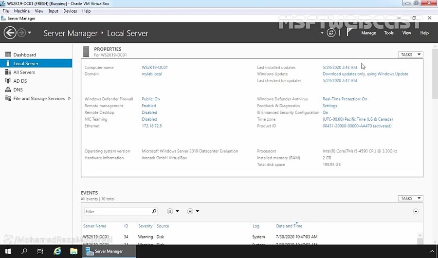 How to Downgrade Domain and Forest Functional Level Windows Server 2019