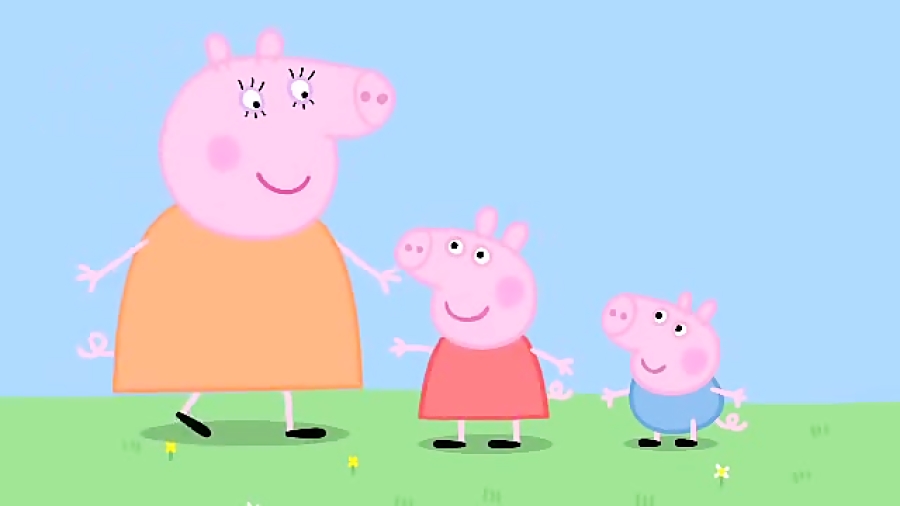 کارتون peppa pig washing