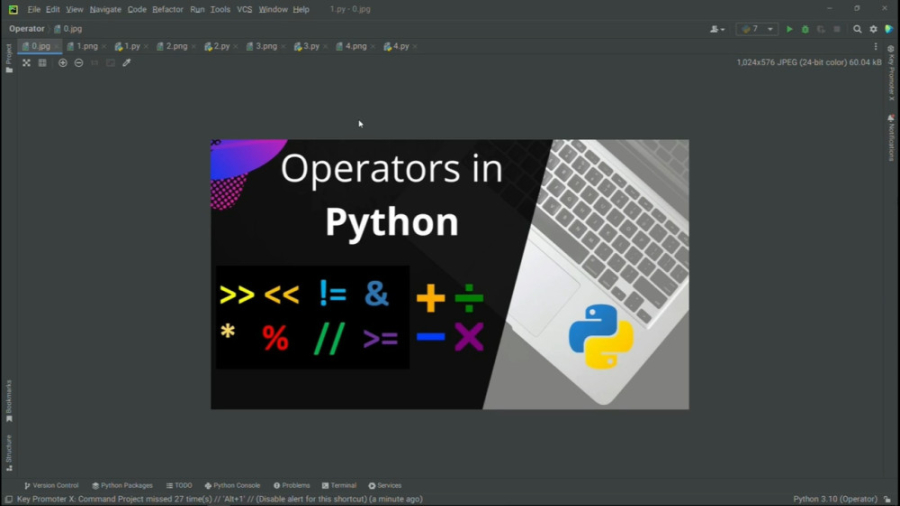 00-انواع عملگرها در زبان پایتون _ بخش اول (operator in python)