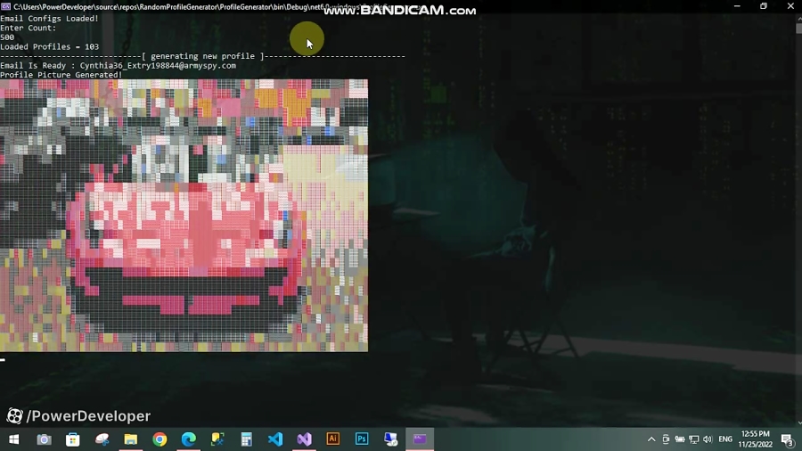 ابزار پروفایل تصادفی Random Profile Generator