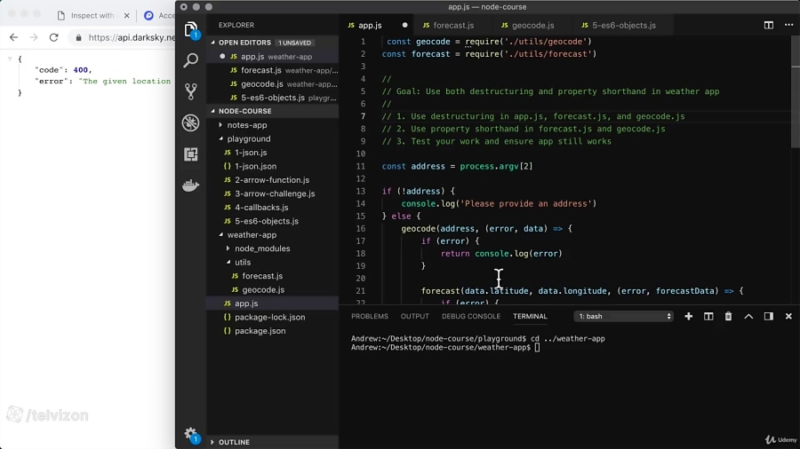 دوره کامل توسعه دهنده Node.js (ویرایش سوم) | قسمت 40 از 177