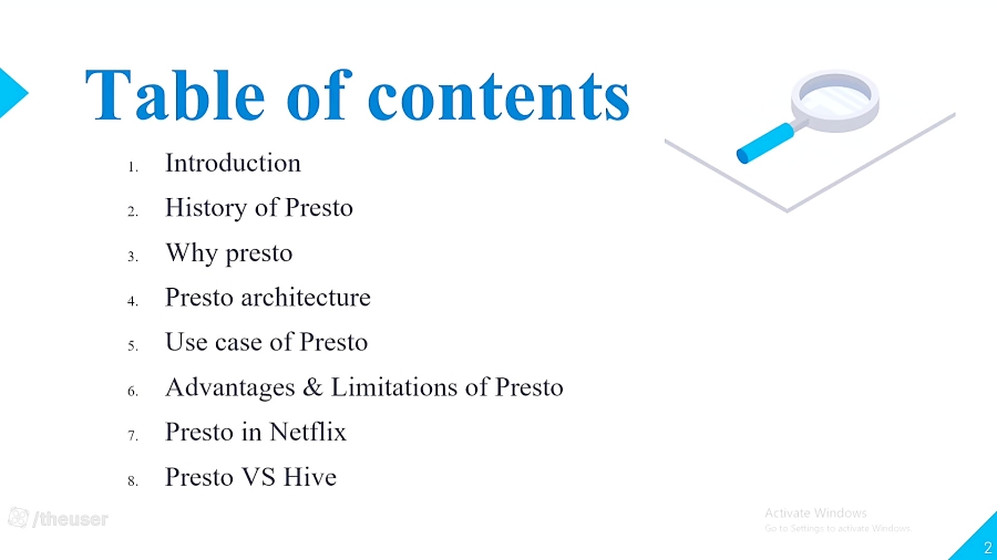 ارائه Presto - SQL Query engin
