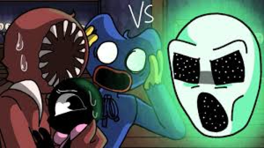 huggy wuggy and seek vs ambush (doors vs poppy playtime) animation series