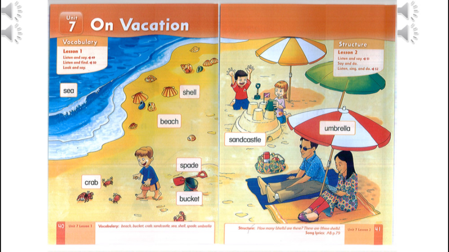 First Friends 3 (American English) Unit 7 Audiobook and Flashcards