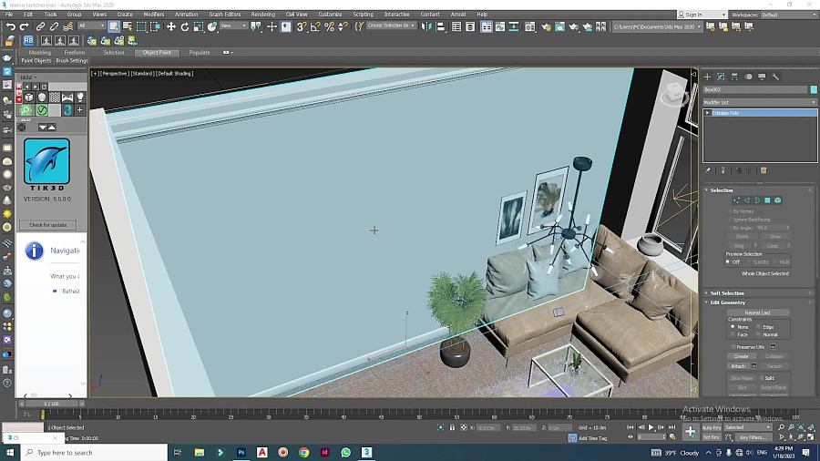 آموزش رفع مشکل تکرار در تکسچرها textcher در متریال سازی - مدرس: صهیب دهقانی