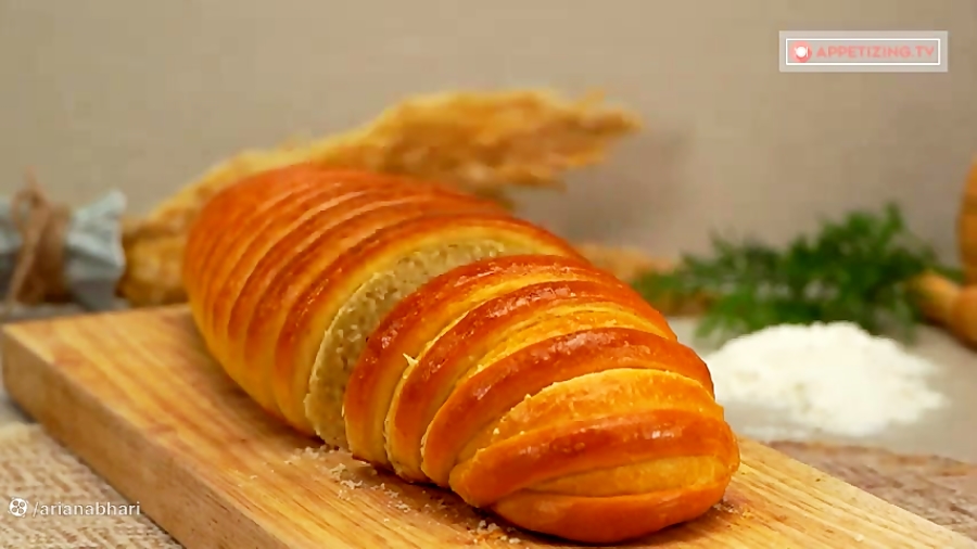 لذت آشپزی طرز تهیه نان باگت فرانسوی خوشمزه