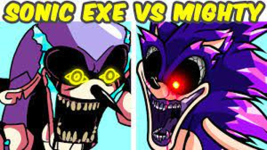 FNF Triple Trouble Cover Sonic EXE VS Mighty ZIP (کپی ممنوع)