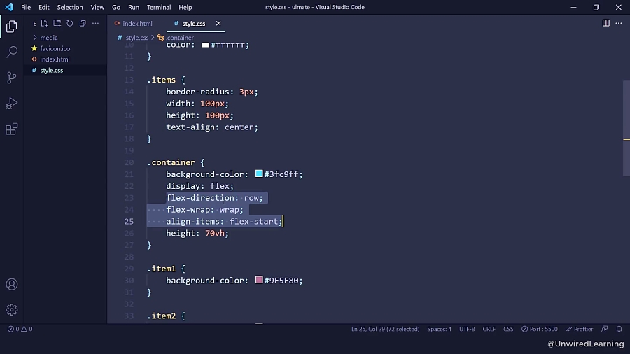 ساخت وب سایت واکنش گرا با HTML5 ،CSS3 ،Bootstrap و SASS | قسمت 54 از 134