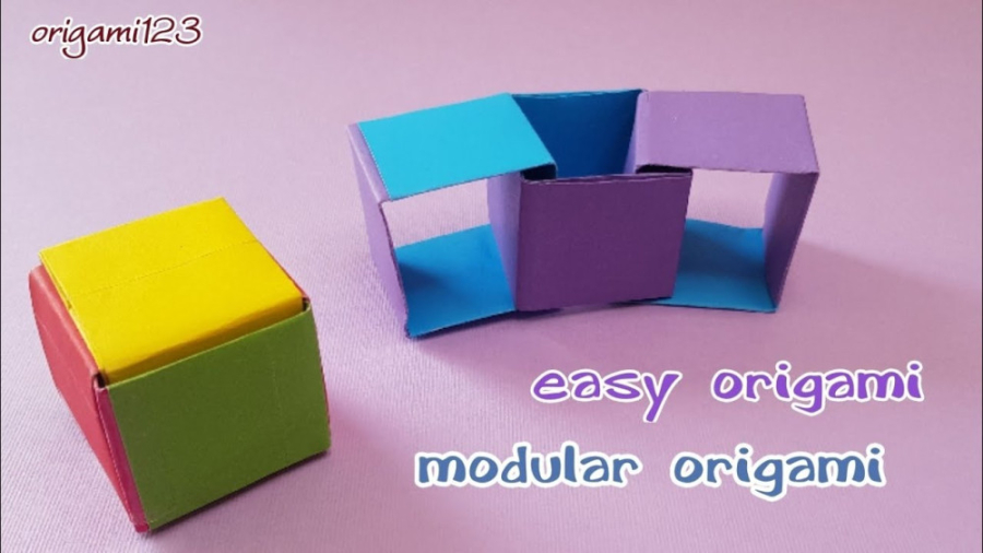 کاردستی حرکتی اوریگامی ساده بازی با کاغذ