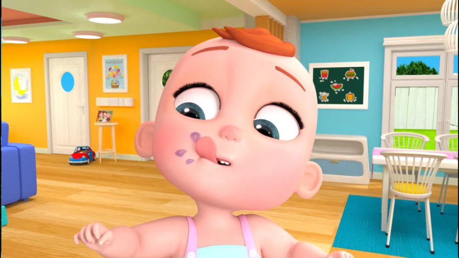 ترانه کودکانه - کارتون بیبی جان - آهنگ روز اول مدرسه - کارتون بیبی