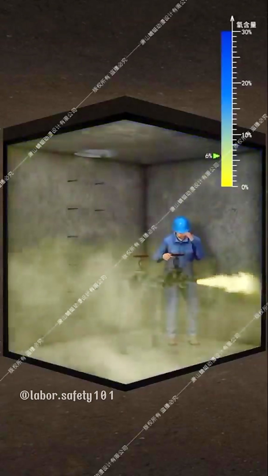 کار در فضای بسته