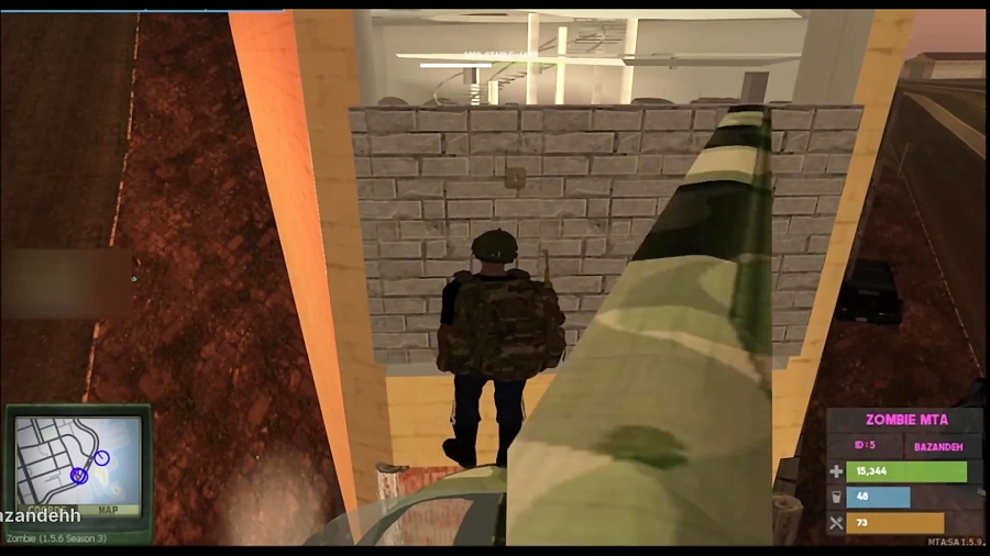 MTA DAYZ // Raid Base Server Zombi