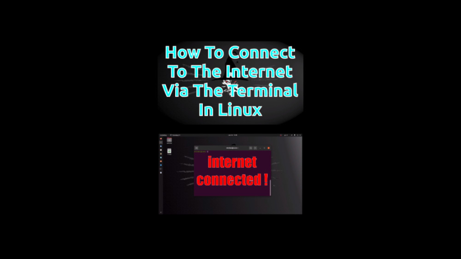How to connect to the Internet via the terminal in linux-ترمینال-shorts