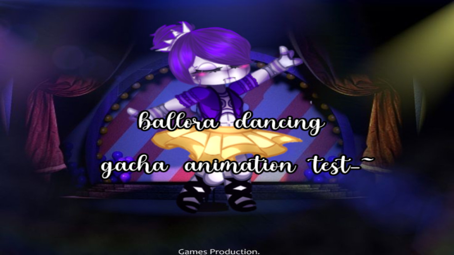 Ballora - animation - gacha club - گاچاکلاب - انیمیشن رقصیدن بالورا