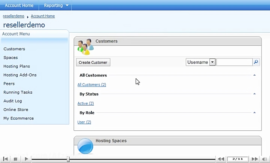 آموزش تصویری پنل نمایندگی WebSitePanel-ایجادپنل هاستینگ