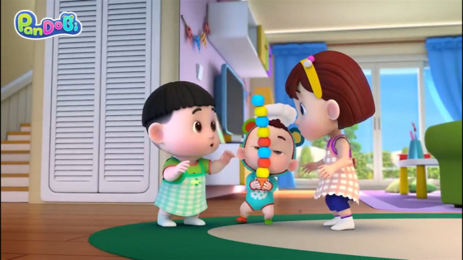 کارتون سوپر پاندوبی به زبان انگلیسی Super pandobi HD
