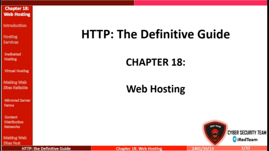 آموزش فارسی کتاب HTTP: The Definitive Guide فصل هجدهم