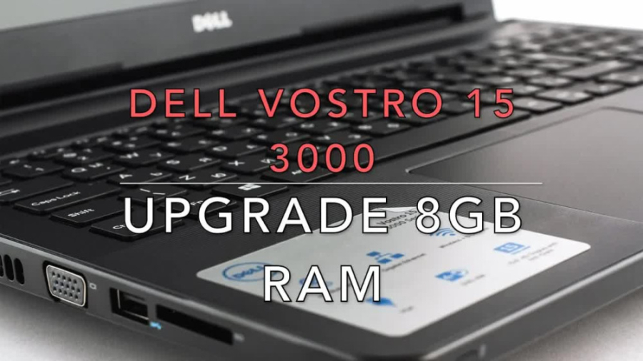 How to Upgrade RAM Dell Vostro 15 Series 3000 Disassembly-cQv2KMW4SsI