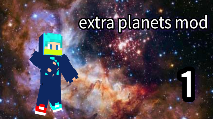 ماینکرافت سری مود extra planets mod قسمت اول