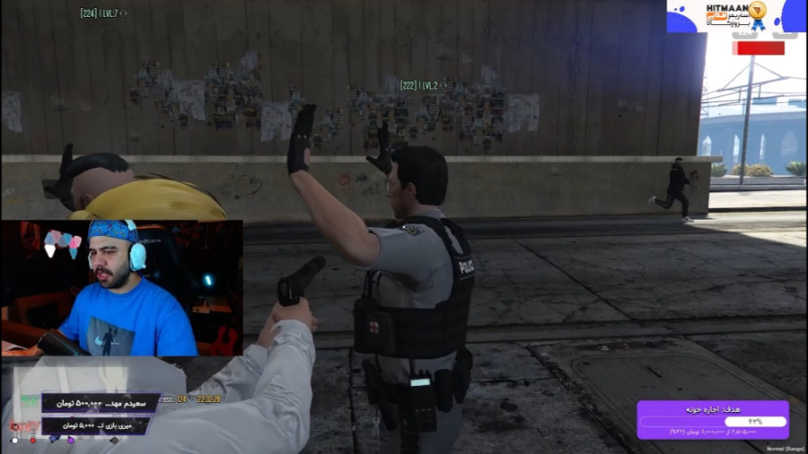 خفت گیری پلیس جلو اداره در جی تی ای وی Gta V Gta 5 Gta V جی تی ای