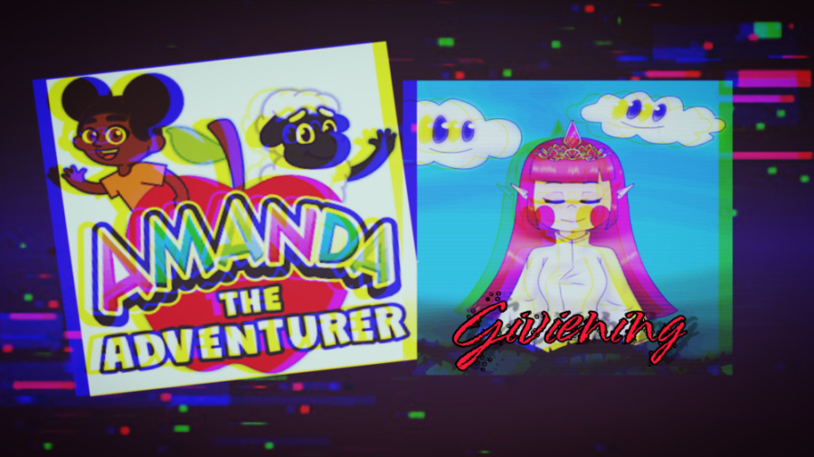 چالش بازی آماندا به همراه گیوینیگ