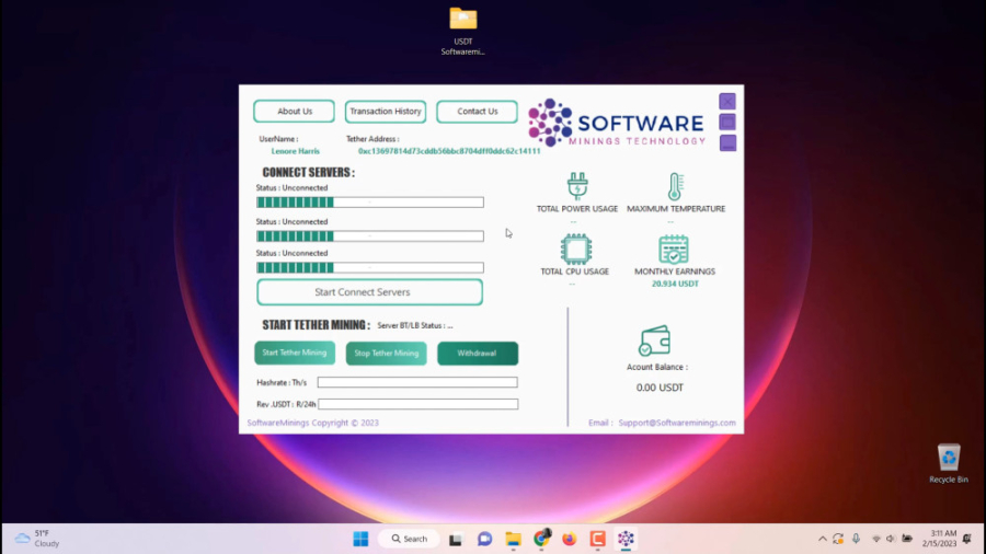 New Free USDT Mining Site | New USDT Free Mining Without Investment