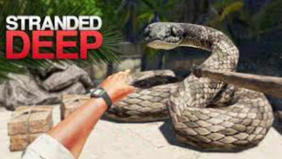 کشتن مار آدم خوار و پاکسازی جزیره | گیمپلی Stranded Deep پارت10 ریحانه ...