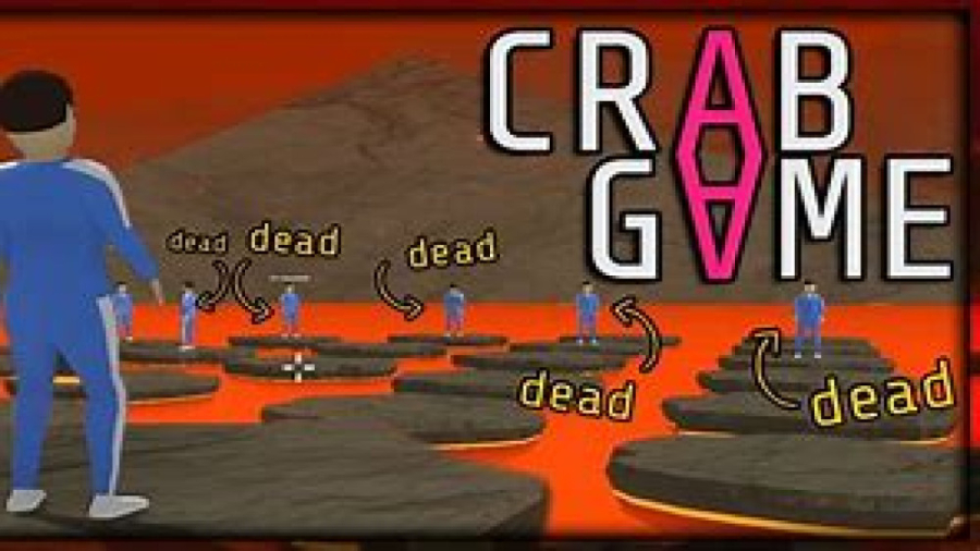بازی اسکویید گیم کرب گیم پارت اول با بچه های استریم ! crab game مرگ زود