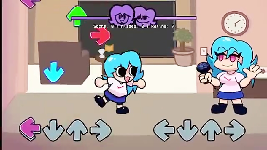 FNF - Smol, but Ski and Sky sing it