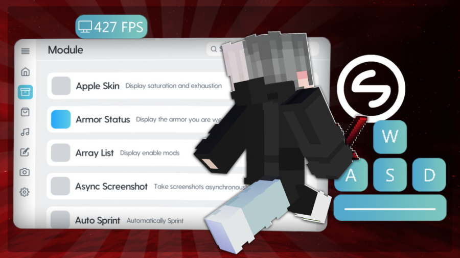 معرفی خفن ترین کلاینت رایگان برای ماینکرفت و بدوارز | Soar Client Fps ...