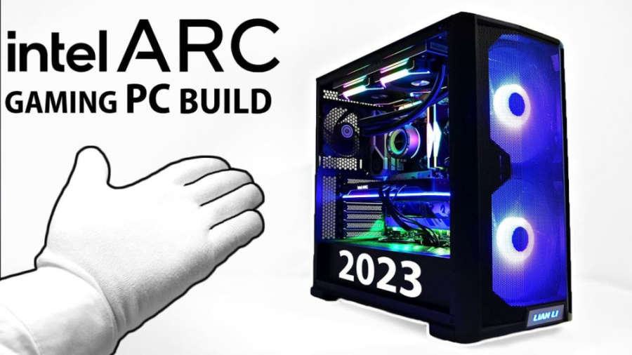 کامپیوتر گیمینگ | Building an Inte ARC Gaming PC Midrange