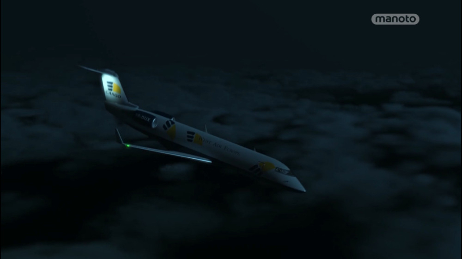 پیام اضطراری -سقوط در یخ - (سانحه هواپیمای West Air Sweden Flight 294 )