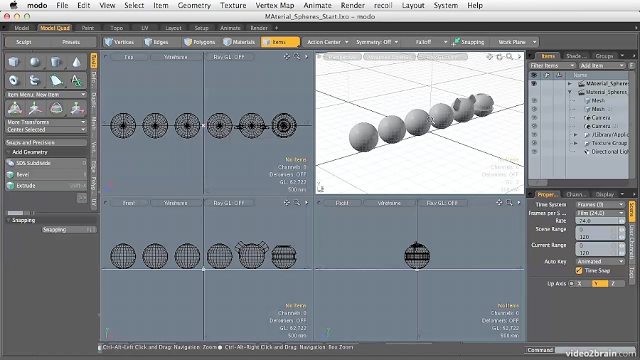 آموزش جامع نرم افزار Modo 601 - بخش 4