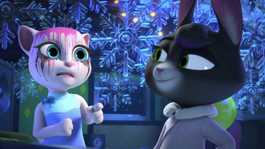 کارتون گربه سخنگو | صحبت کردن بکا در خانه | فصل ۵ | تام سخنگو جدید