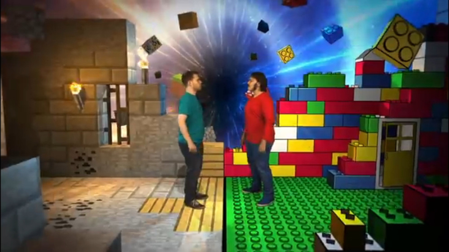 رپ (Minecraft VS Lego)