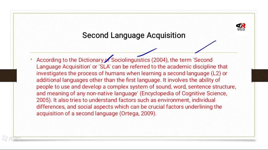 Second Language Acquisition Theories