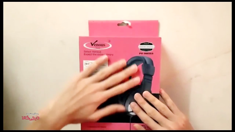 ویدیو ارسالی مشتری دیجی کالا از تجربه خرید هدفون ونوس مدل PV-HB553
