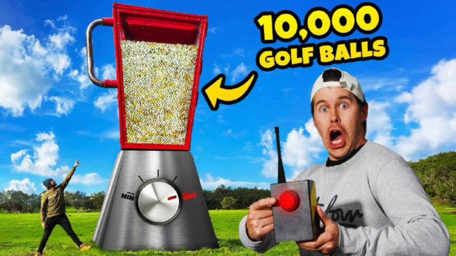 We Built The World's Largest Blender شگفت انگیز!!! دستگاه خرد کن غول پیکر