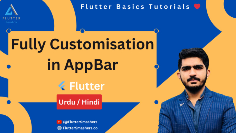 Flutter AppBar Tutorial | Flutter Basic Tutorials | Urdu - Hindi