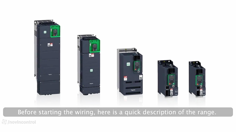 نحوه سیم بندی و راه اندازی اینورترهای اشنایدر سری ATV340 به چه صورت است؟