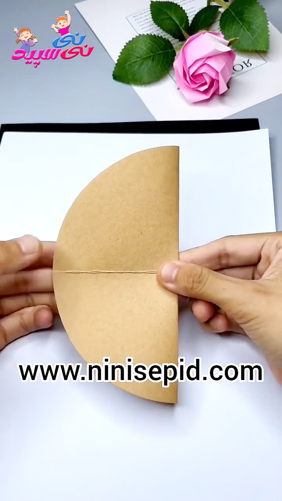 کاردستی موش کاغذی