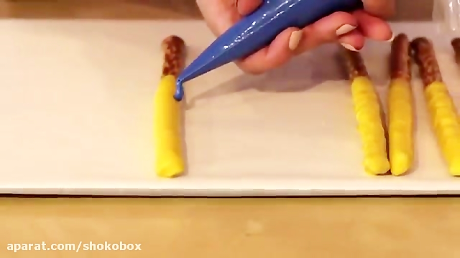 آموزش خوراکی های مینیون