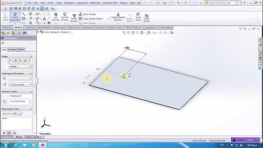 sheet metal - SolidWorks - Forming tools