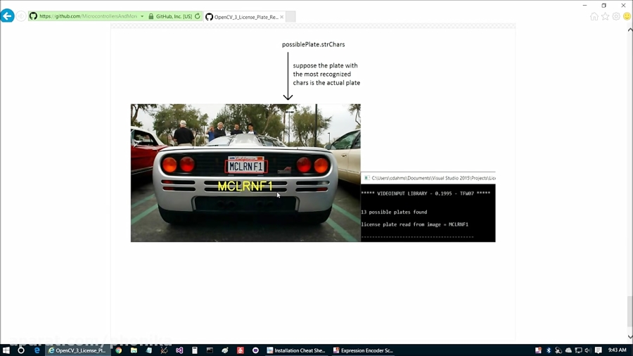 فیلم آموزشی تشخیص پلاک خودرو با OpenCV 3