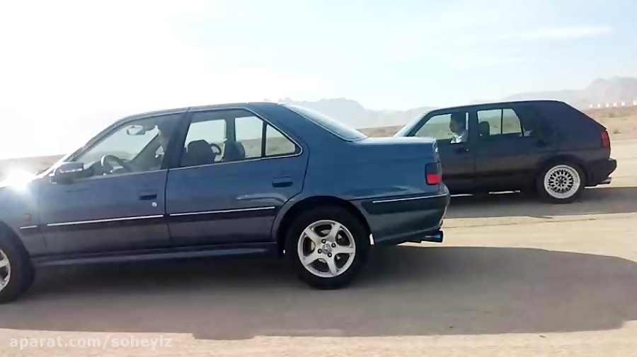 درگ پژو پارس elx xum و گلف 2000