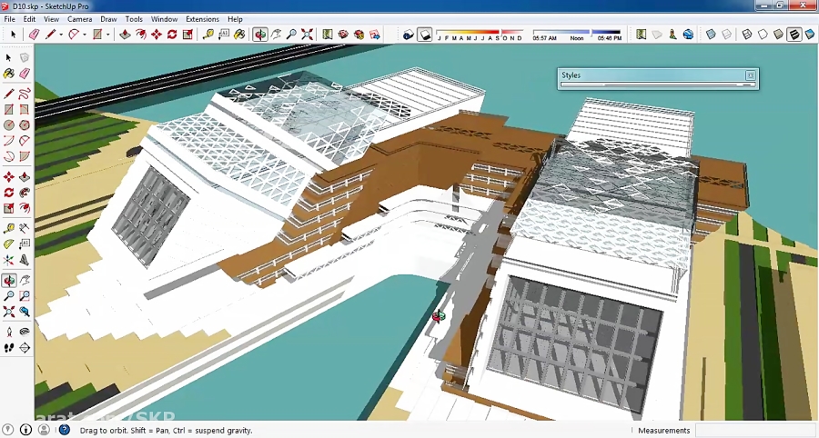 فرهنگسرا 3 بعدی اسکچاپی - D10 - سالن کنسرت
