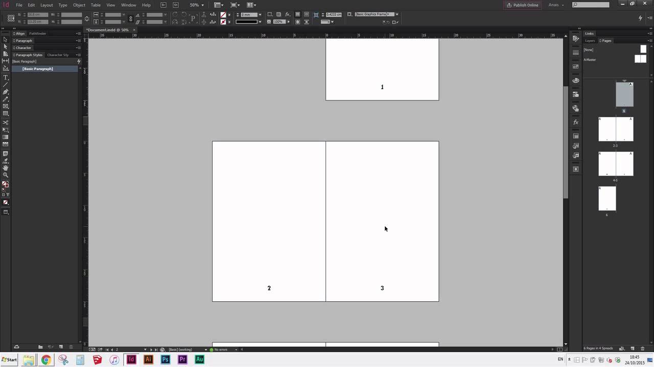 Right to Left Binding in Indesign CC
