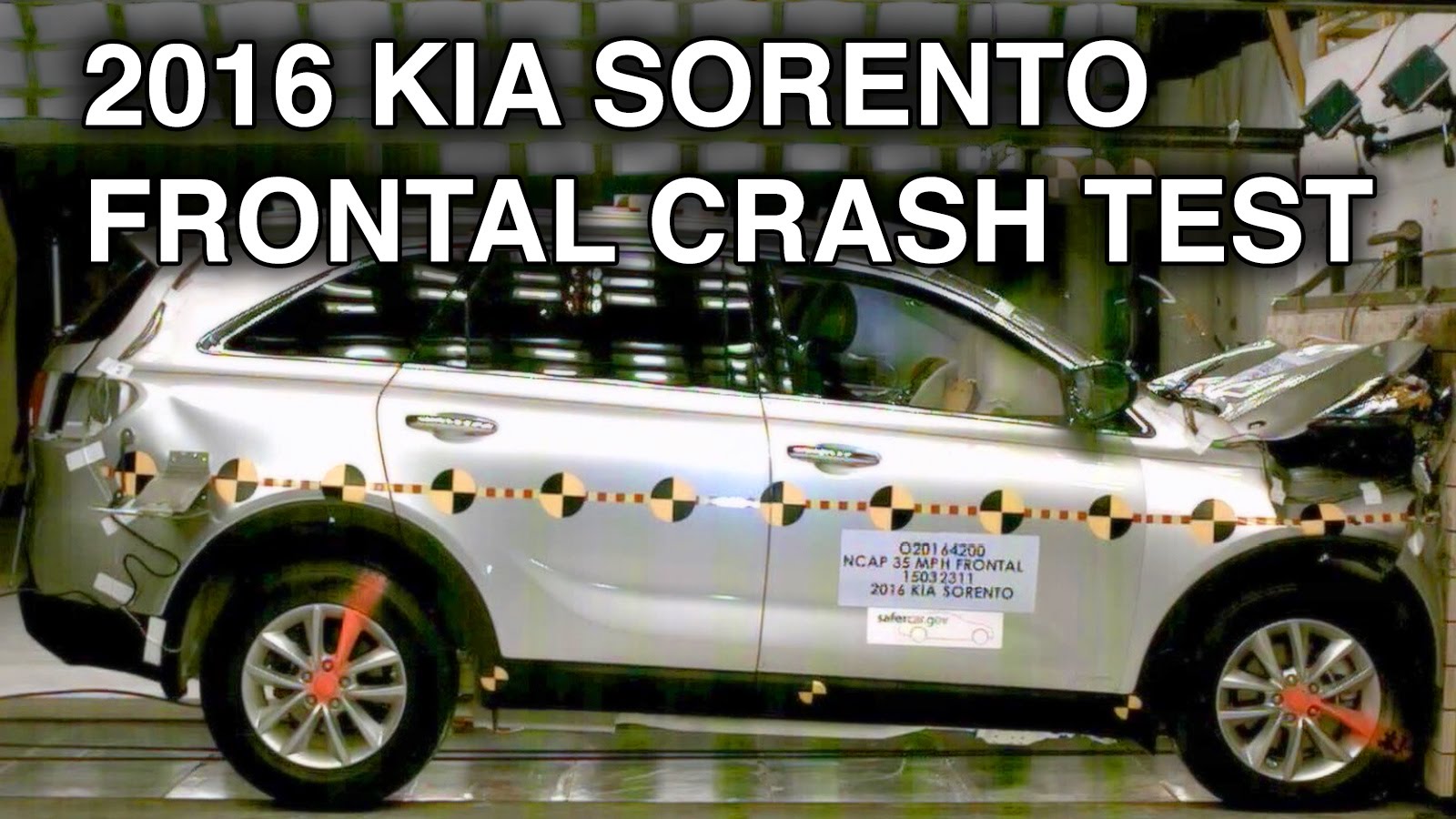 2016 Kia Sorento Crash Test (Frontal)